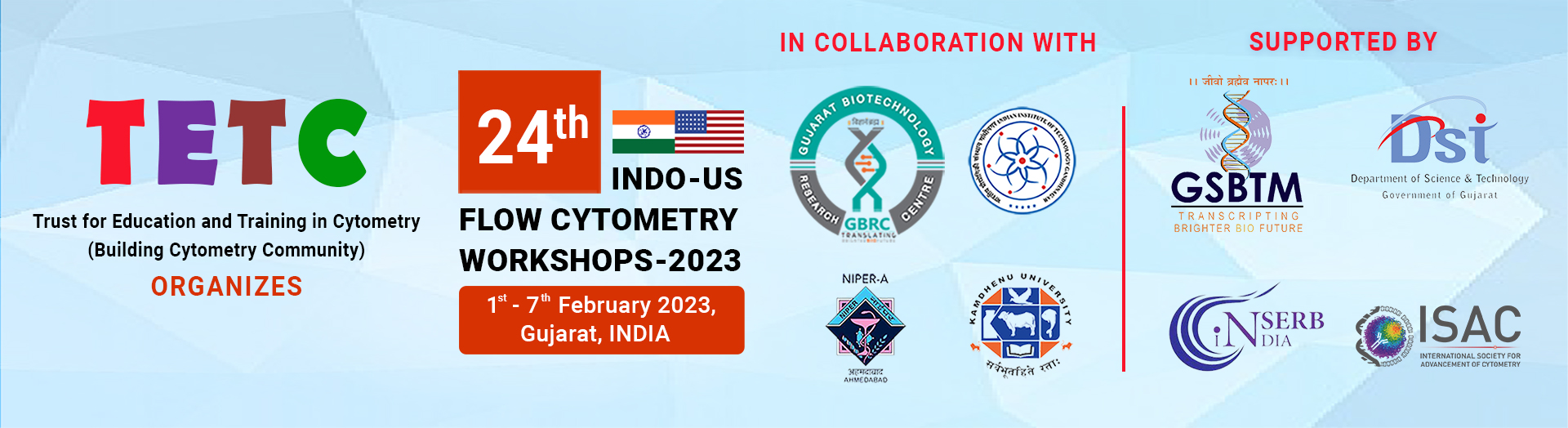 INDO-US Flow Cytometry Workshops-2023